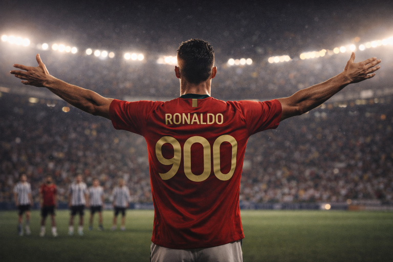 Cristiano Ronaldo Reaches 900 Career Goals